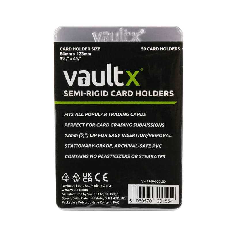 Semi-Rigid Card Holders (50 pack) – Trading Card Games