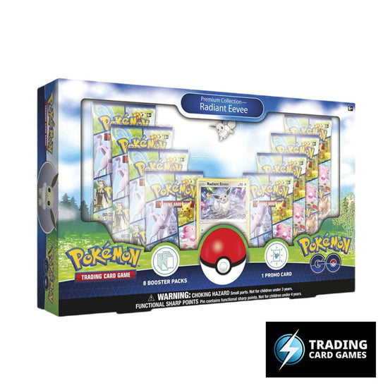 Pokémon: Pokémon GO - Radiant Eevee - Premium Collection Box – Trading ...